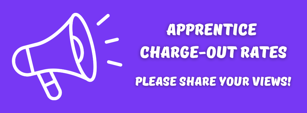 How do you determine your apprentice charge-out rates? Please tell us ...